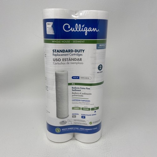 2PK CULLIGAN P5 PREMIUM SEDIMENT REPLACEMENT WATER FILTER CARTRIDGE 5 ...