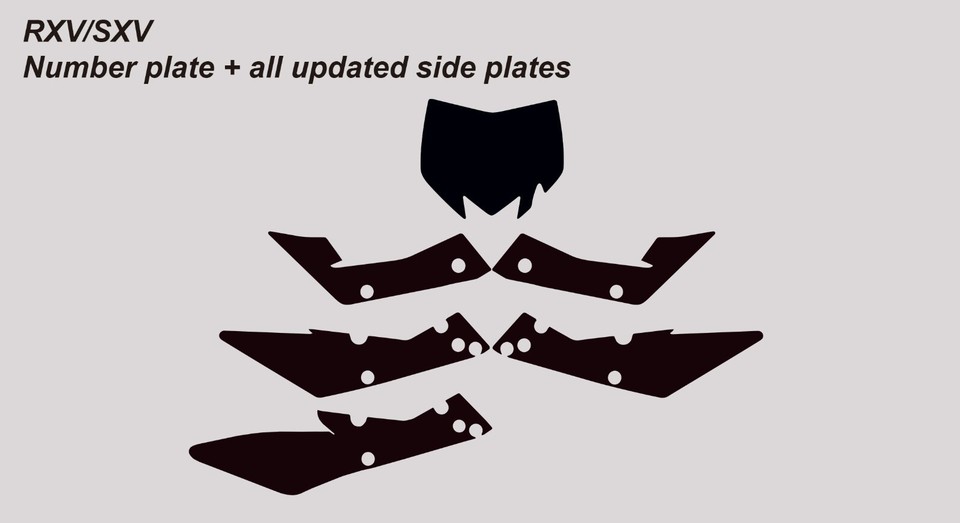 Maxcross Design Graphic kit Full Decal FOR Aprilia 2006-2011 SXV RXV ...