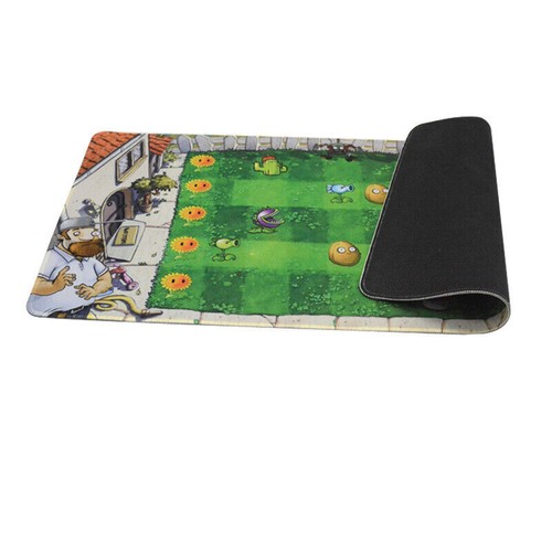 Plants VS Zombies PVC Game Battle Map Plan Play Map Mouse Pad Kids Toy ...