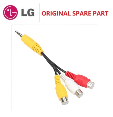 LG Television Component Cable (3.5mm To RCA-YWR) - EAD61273123 ...
