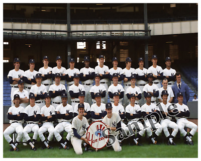 MLB 1972 New York Yankees Team Picture Color 8 X 10 Photo Picture | eBay