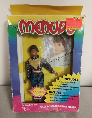 Vintage MTC Menudo 8" Action Figure 1983 Charlie Still In Box | eBay