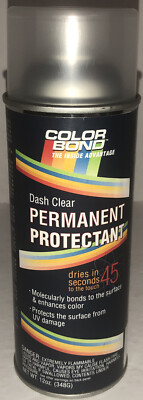 Colorbond 294 Clear Satin Dashboard Clear Permanent Protectant - 12 oz ...