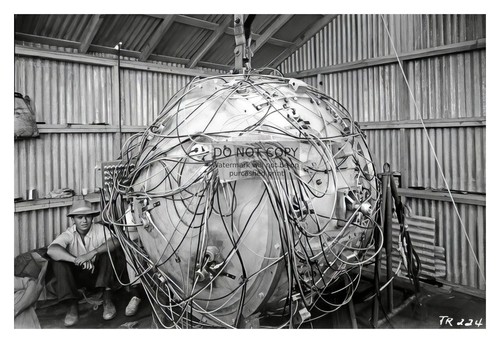 THE FIRST ATOMIC BOMB TRINITY TEST THE GADGET WW2 HIROSHIMA 4X6 PHOTO ...