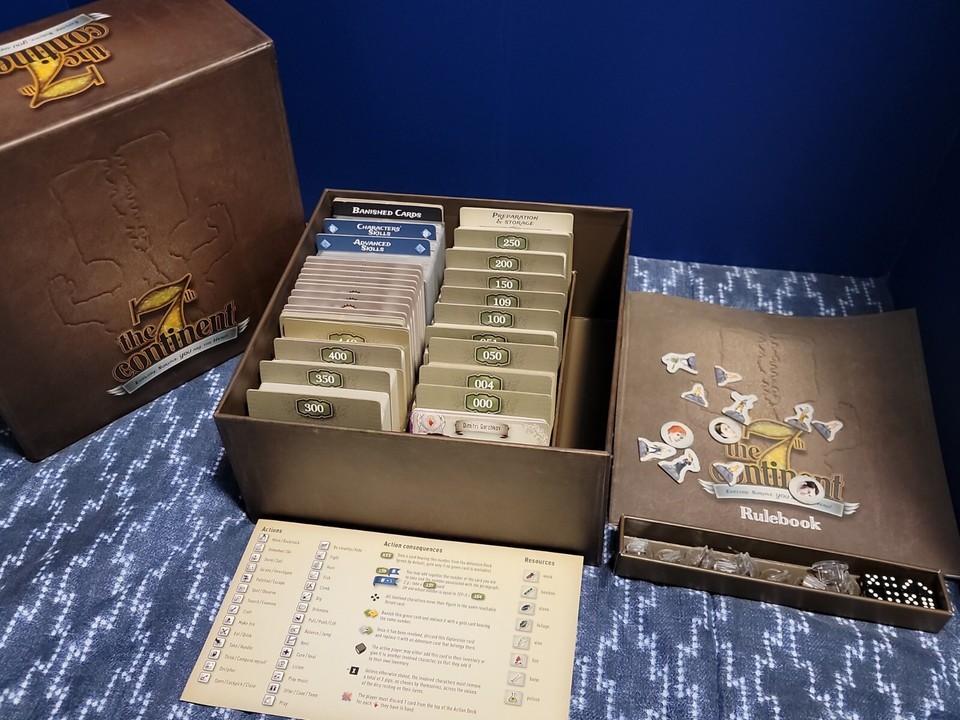 The 7th Continent Classic Edition Base Game Excellent Condition Used ...