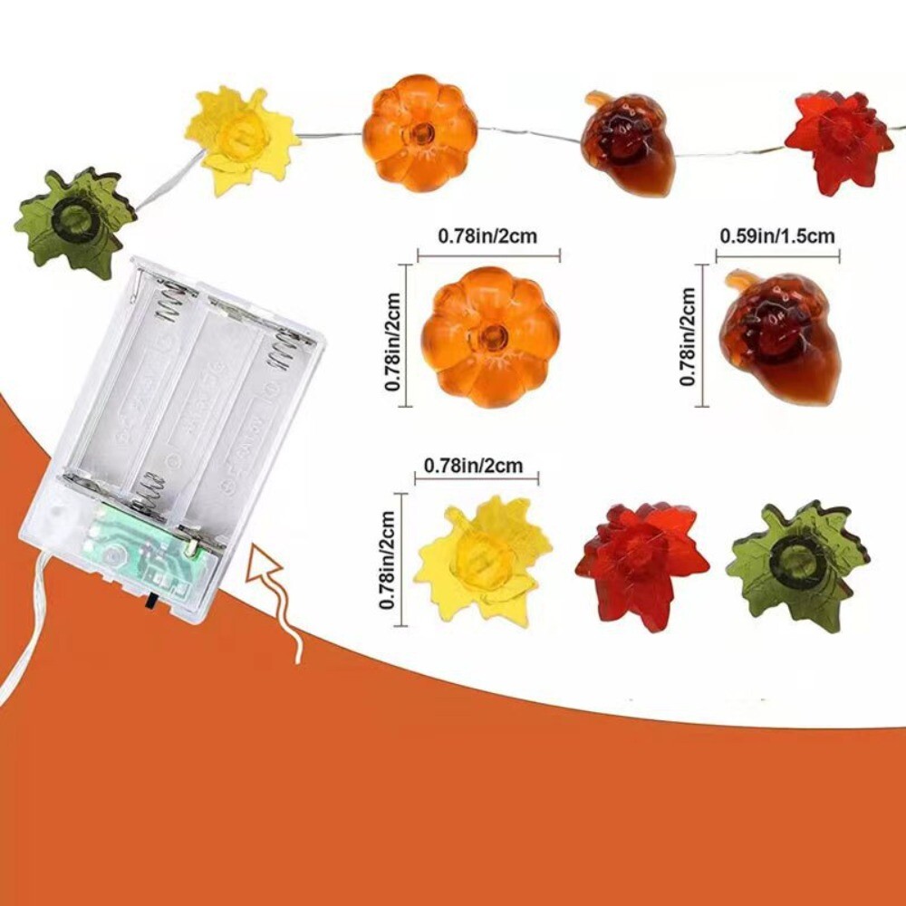 1 Meters Pumpkin Bat Spider Light DIY Decor Decor Lamp Easter | eBay