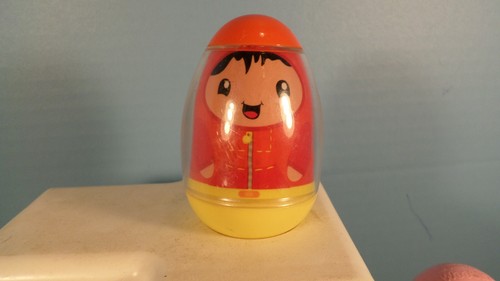 Vintage Playskool Weebles Playground~ 4 Weebles~Merry-go-Round~Slide ...