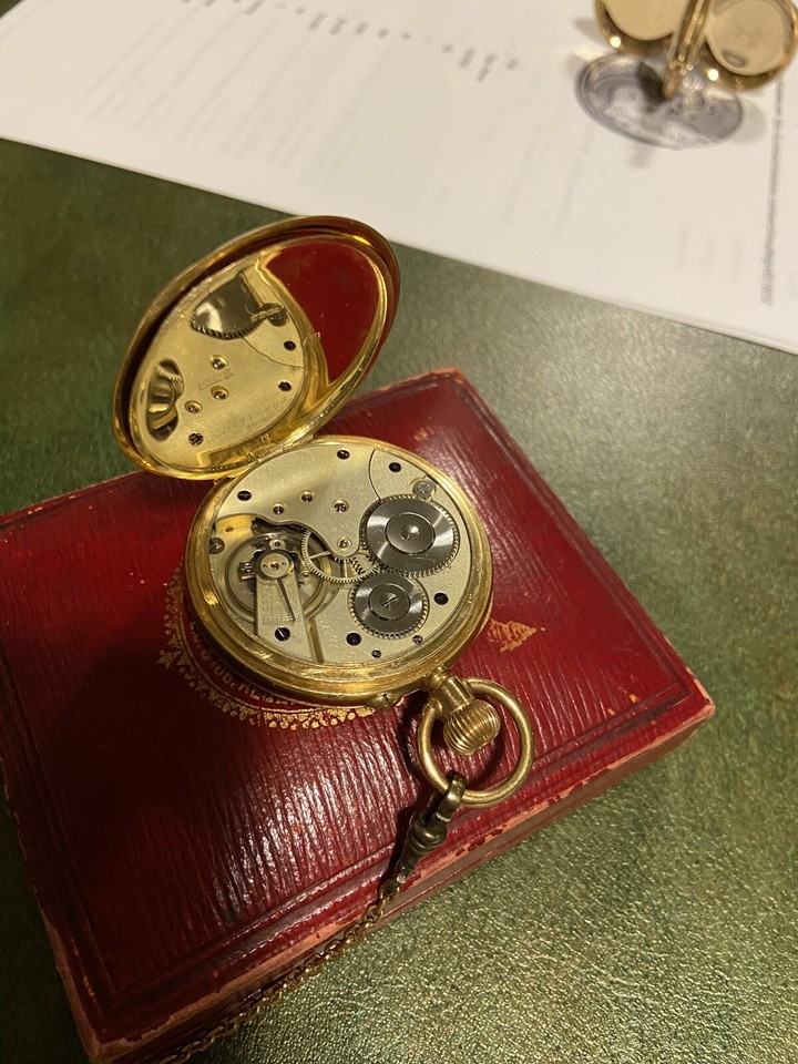 Sir John Bennett Watchmaker Pocket Watch 1913 15c Gold - 15J. With ...