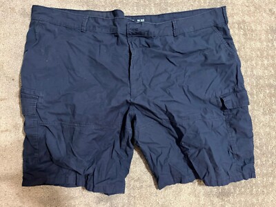 Izod Saltwater Cargo Shorts Mens Big & Tall Sz 54 x 10.5” Inseam Blue ...