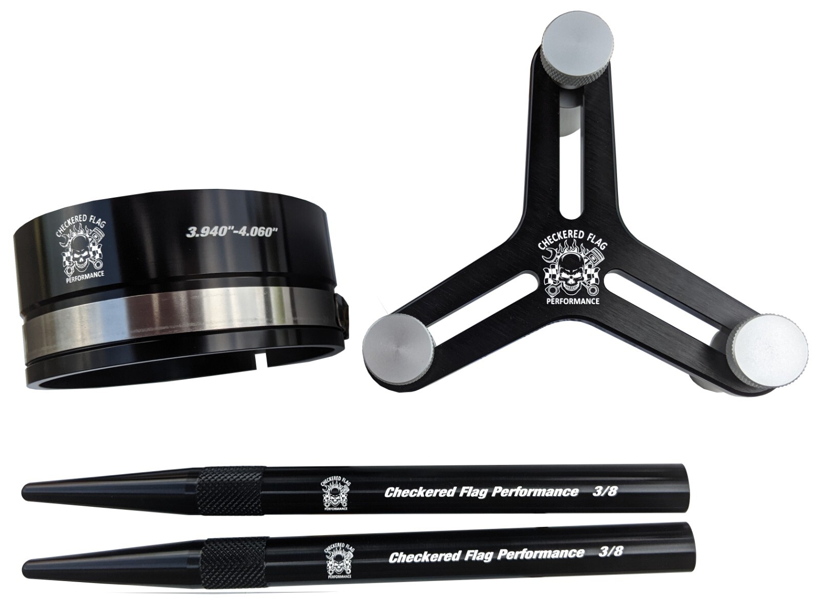 Piston Ring Compressor, Ring Squaring Tool and 3/8" Connecting Rod ...