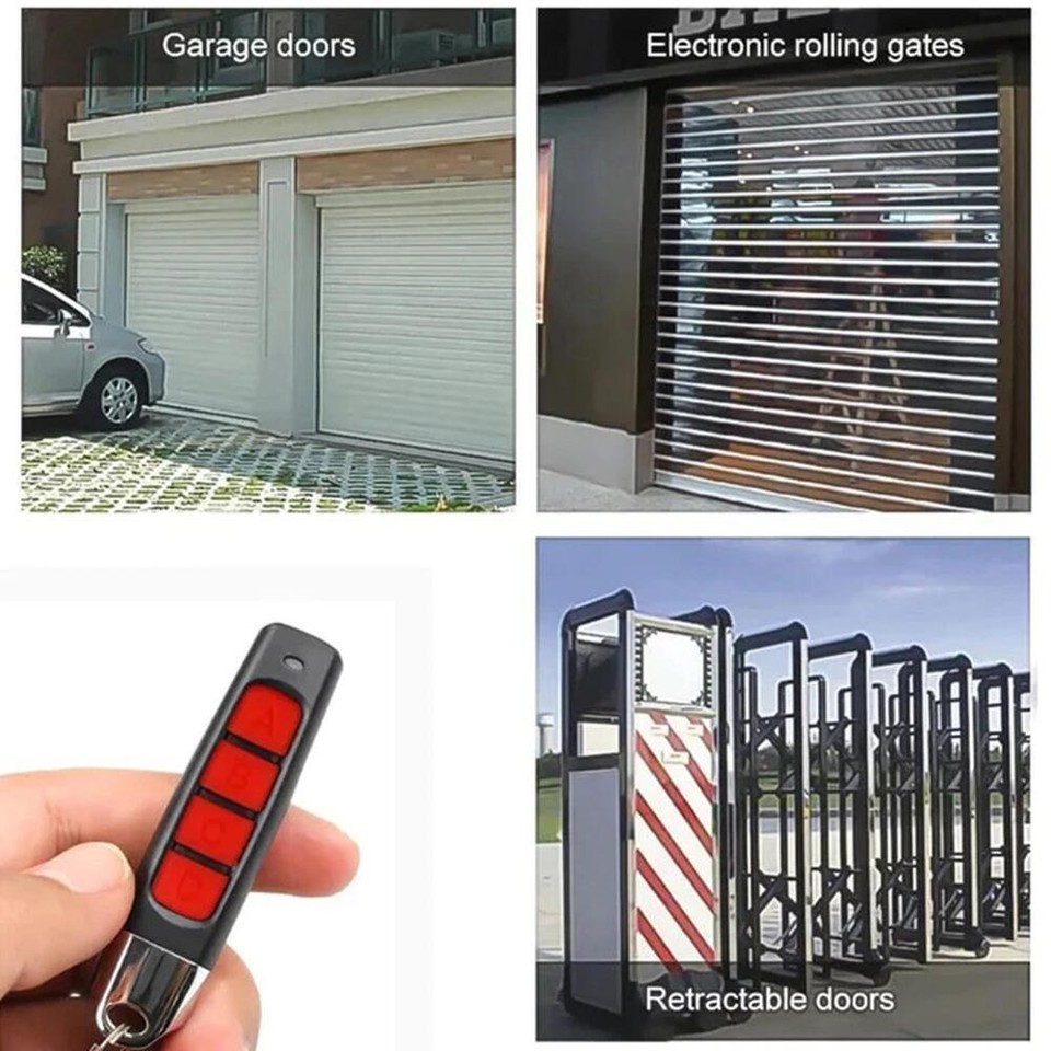 4-in-1 Remote Control Duplicator Smart Wireless Gate Garage Door Key ...
