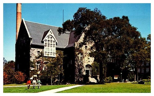 Postcard SCHOOL SCENE Lippitt Hall Rhode Island RI j/17 AU6561 | eBay