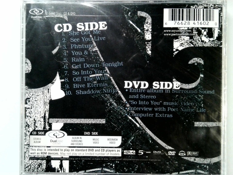 Poet Name Life - Calm Before the Storm DualDisc 2003 Hip Hop CD DVD New ...