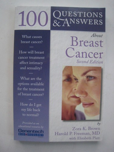 100 Questions and Answers About Breast Cancer | eBay
