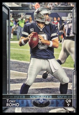 2015 Topps #24 Tony Romo Dallas Cowboys Football Card | eBay