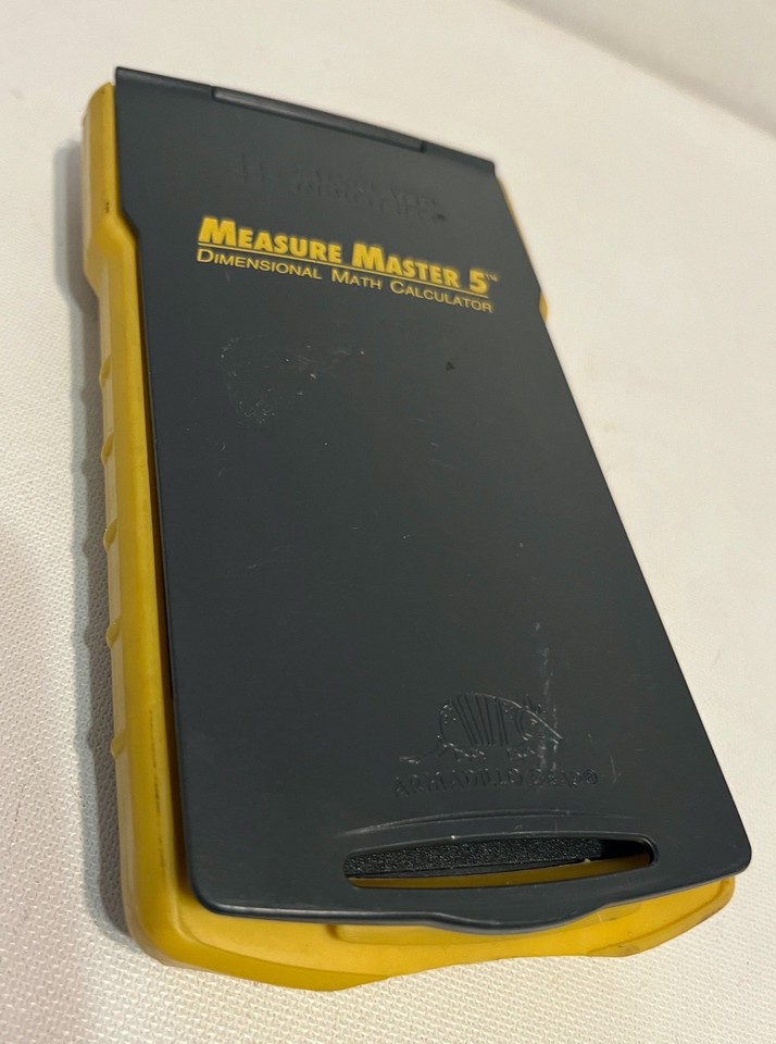 CALCULATED INDUSTRIES MEASURE MASTER 5 Calculator Model 4018 Case ...