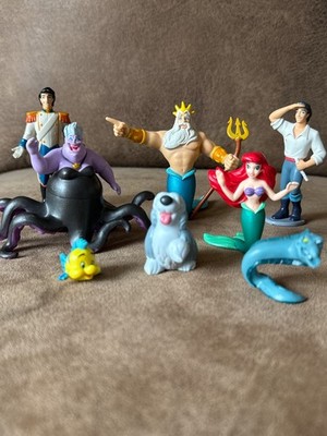 Disney’s THE LITTLE MERMAID Figure Set With Ariel, Prince, Ursula, Eel ...