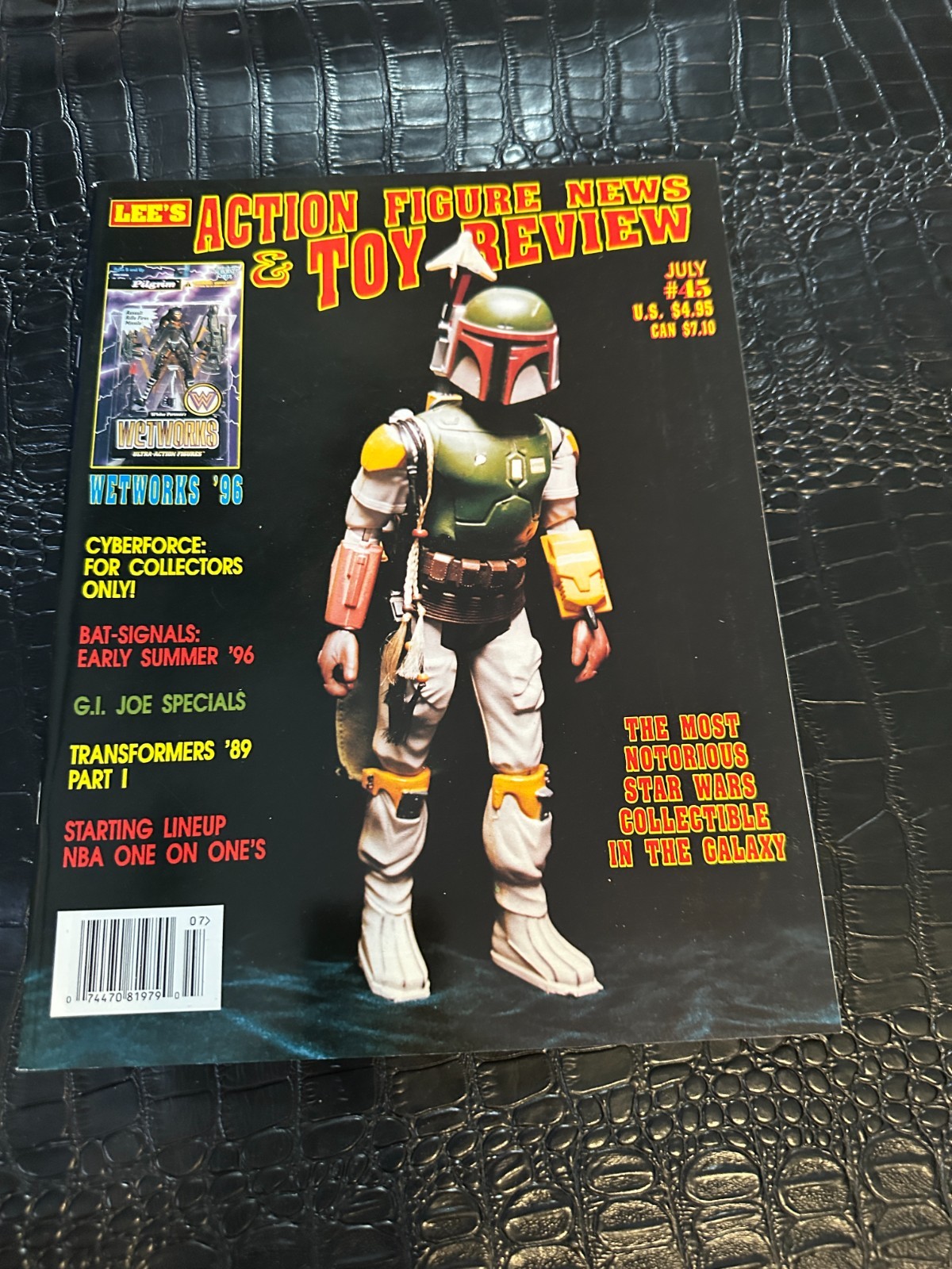 #45 ACTION FIGURE NEWS toy magazine BOBA FETT - STAR WARS | eBay