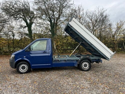 🚐 Volkswagen Transporter T5.1 4Motion Pickup Tipper, 1 Former keeper ...