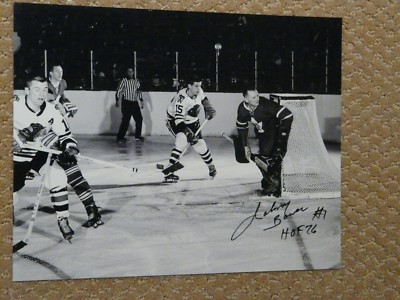 Johnny Bower Toronto Maple Leafs Hockey HOF Autographed 8x10 Photo #3 ...