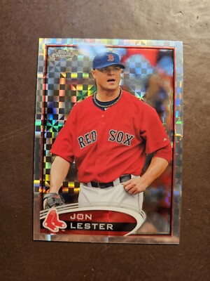 2012 Topps Chrome - X-Fractor #6 Jon Lester Boston Red Sox Star NM+🔥 | eBay