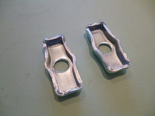 BSA C15 C25 B25 B44 REAR WHEEL CHAIN ADJUSTER PLATES 40-6040 UK MADE ...