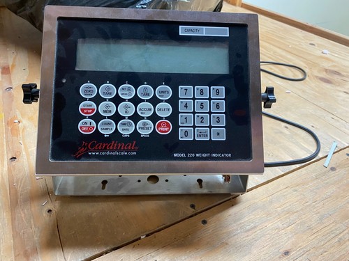 Cardinal Model 220 Weight Indicator | eBay