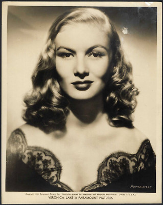 Veronica Lake Hollywood Actress 1945 🌟 Stunning Vintage Original DBLWT ...