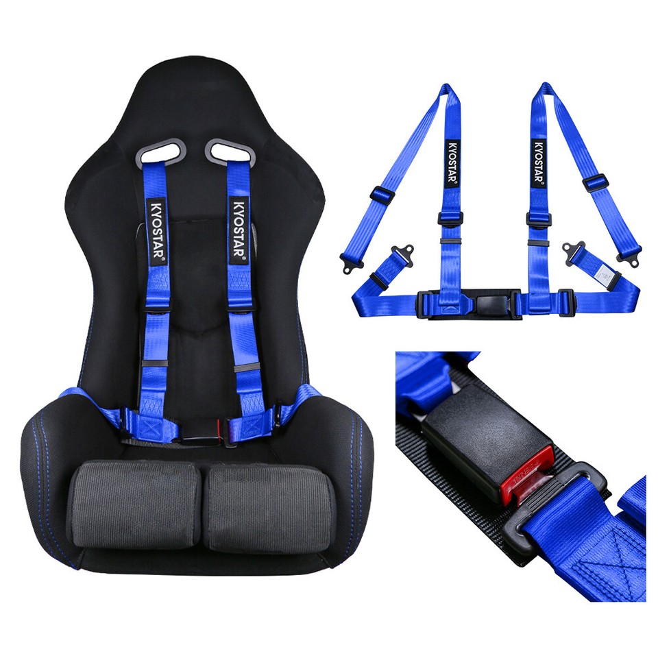 Racing Car Safety Harness Seat Belt Soft Shoulder Pad For ATV/UTV 2 ...