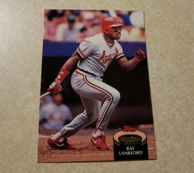 1992 stadium club baseball Ray Lankford | eBay