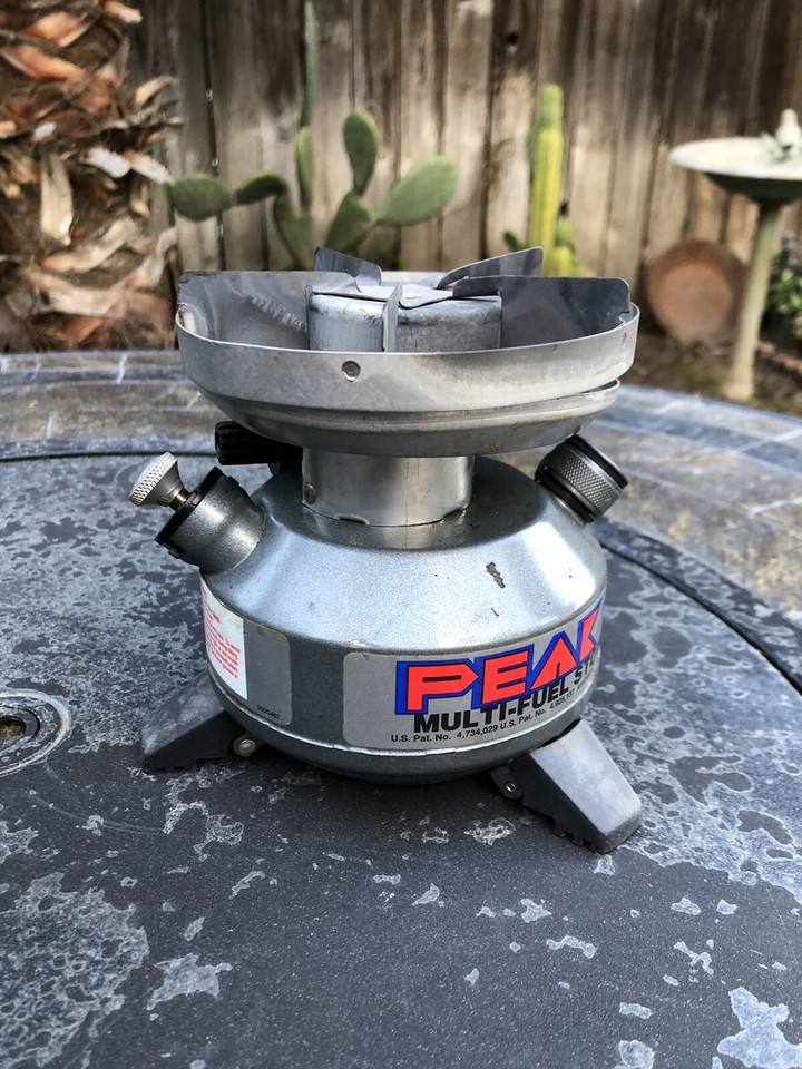 Coleman Peak 1 550B Multi Fuel Backpack Stove | eBay