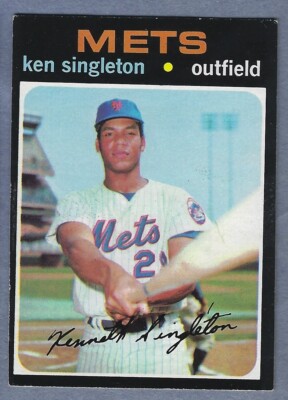 1971 Topps Baseball #16 Ken Singleton Rookie Card Mets Ex | eBay
