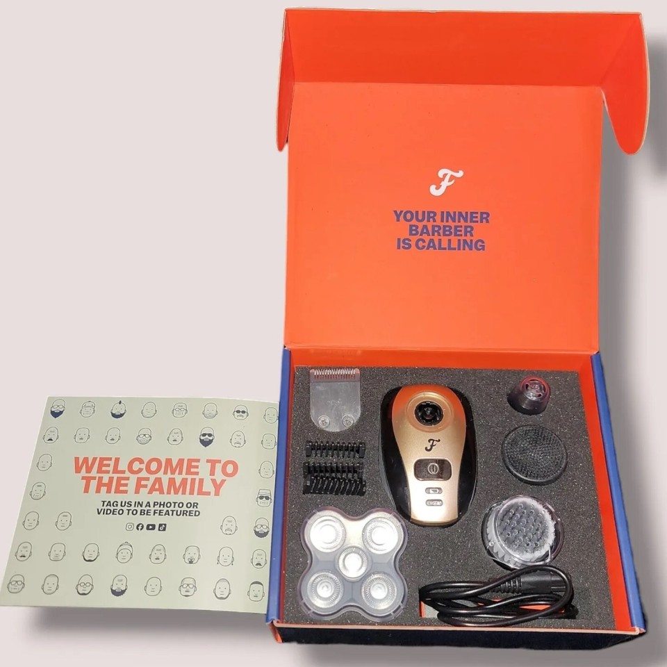 Freebird Flex Series Shaving Kit - Electric Rotary Shaver Scalp (3D) | eBay