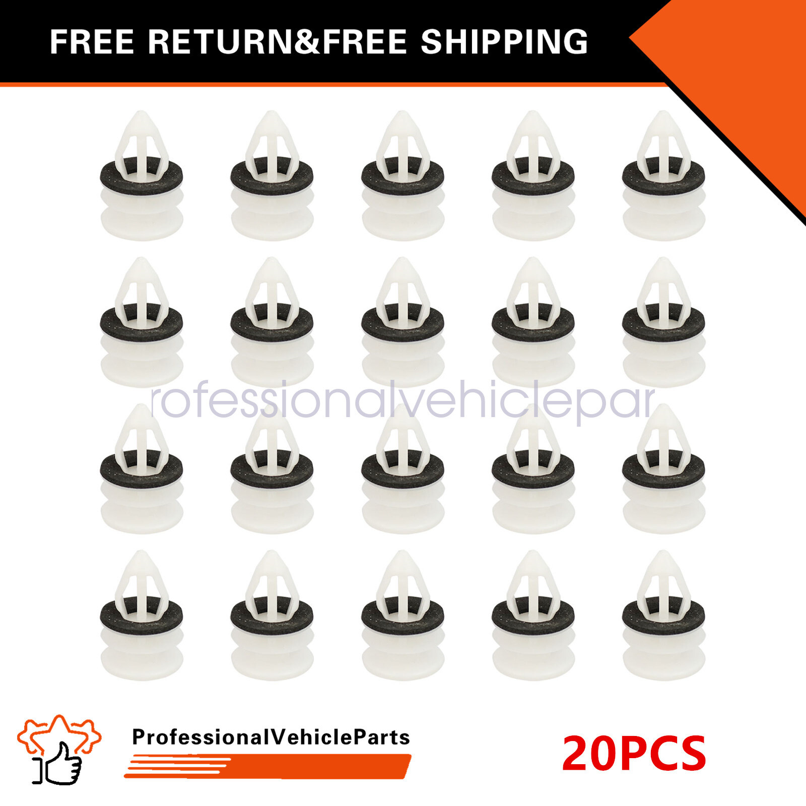 20pcs Fit For Chevrolet Express Door Trim Panel Fender Liner Retainer ...