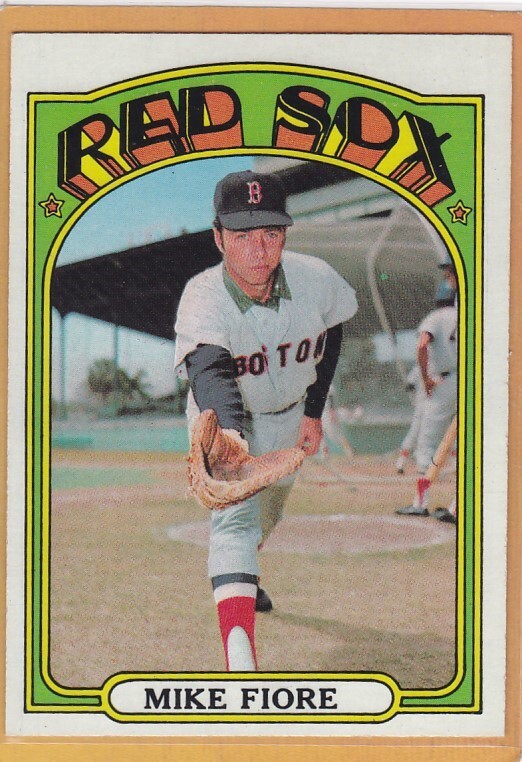 1972 TOPPS BASEBALL MIKE FIORE #199 RED SOX EX+ *A5668 | eBay