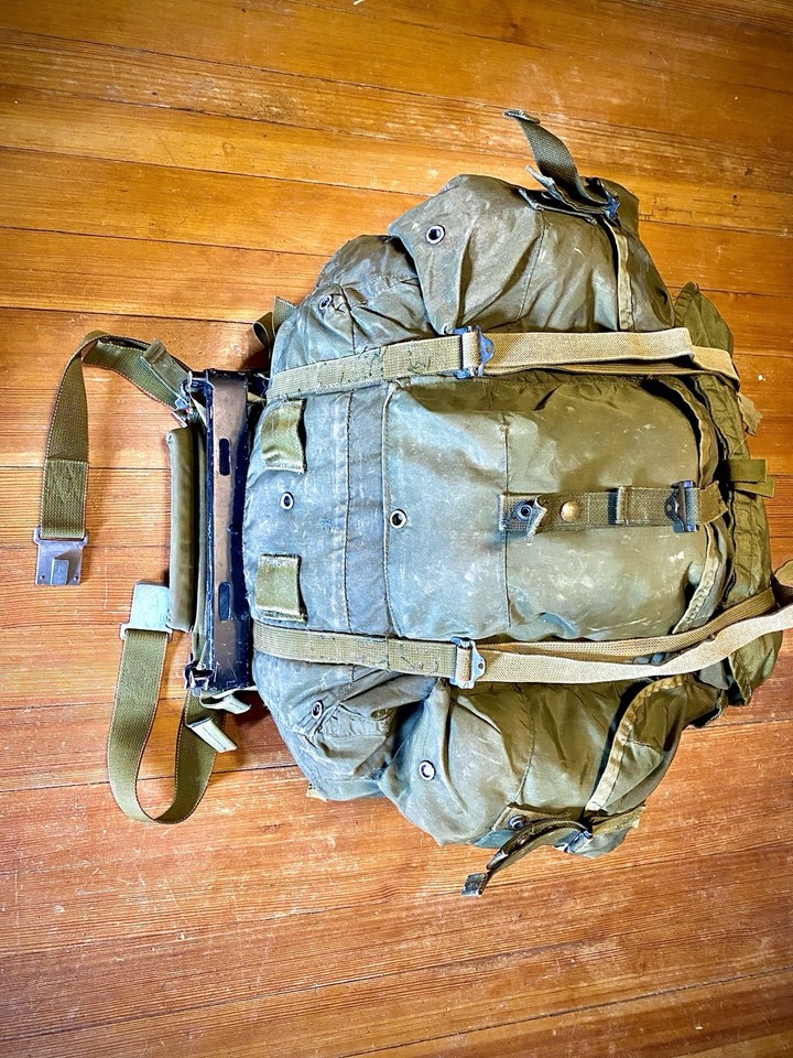 US GI ALICE Pack Field Backpack Ruck External Frame Straps Military OD ...