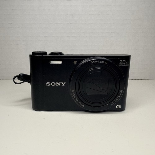 Sony Cyber-Shot DSC-WX300 18.2MP Digital Camera Black Powers On Not ...