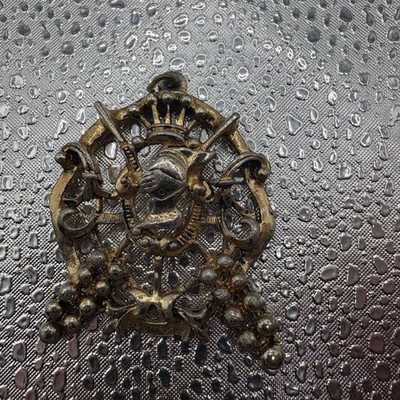 Vintage Heraldic Knight Pendant – Medieval Renaissance Revival Cast ...