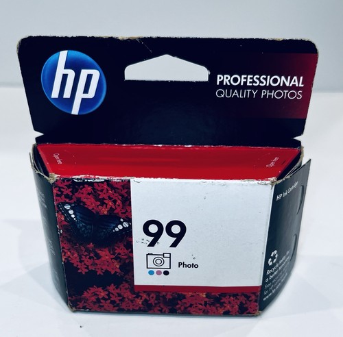 HP 99 Ink Cartridge Photo Tri-Color - Works Great! Brand New! Exp 10/ ...