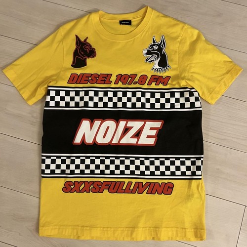 Diesel Noize T-Shirt Yellow S Rare Used | eBay