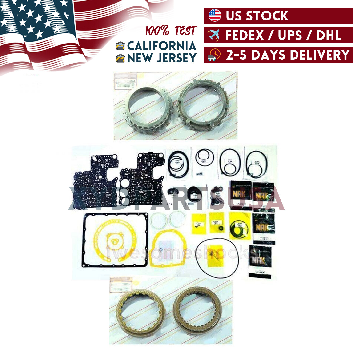 RE4R01A Transmission Gearbox Master Rebuild Kit Overhaul For Nissan ...