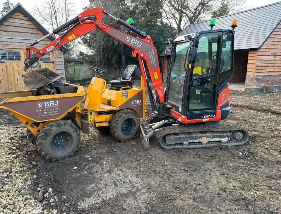 Micro & Mini Digger/Dumper Hire from 0.8t To 5T | eBay UK