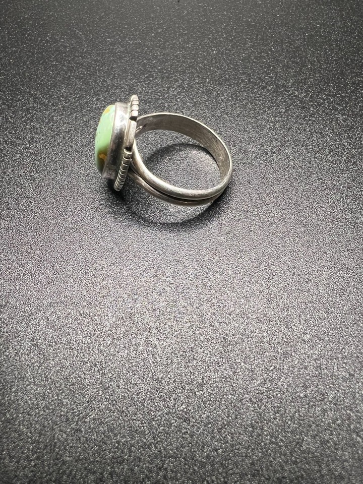 Jerry Faires Anglo Turquoise Sterling Silver Ring 7.5 | eBay