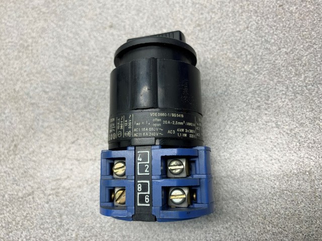 Kraus & Naimer B18 Rotary Switch VDE 0660-1/bs5419 for sale online | eBay