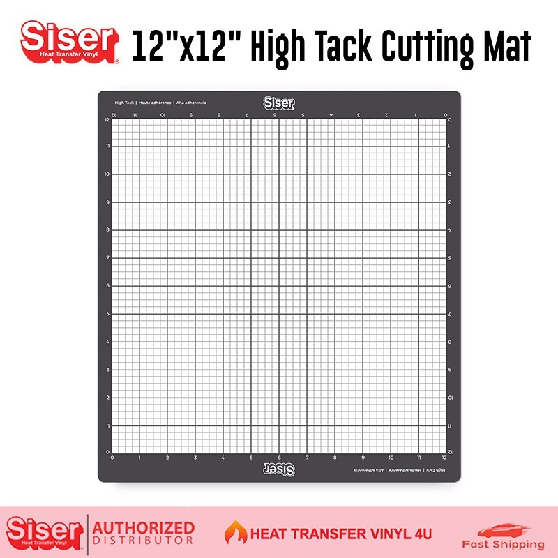 Siser 12"x12" High Tack Cutting Mat (black) | eBay