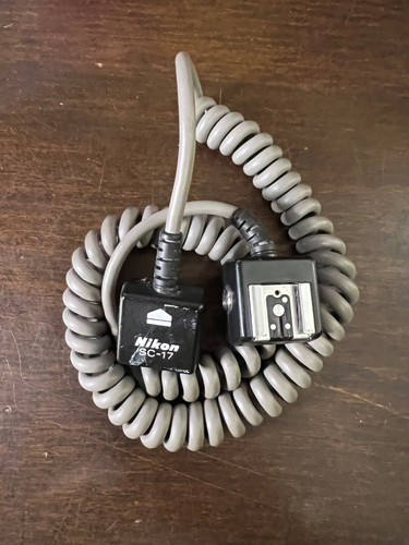Nikon SC-17 Off Camera TTL Speedlight Flash Sync Extension Cable | eBay