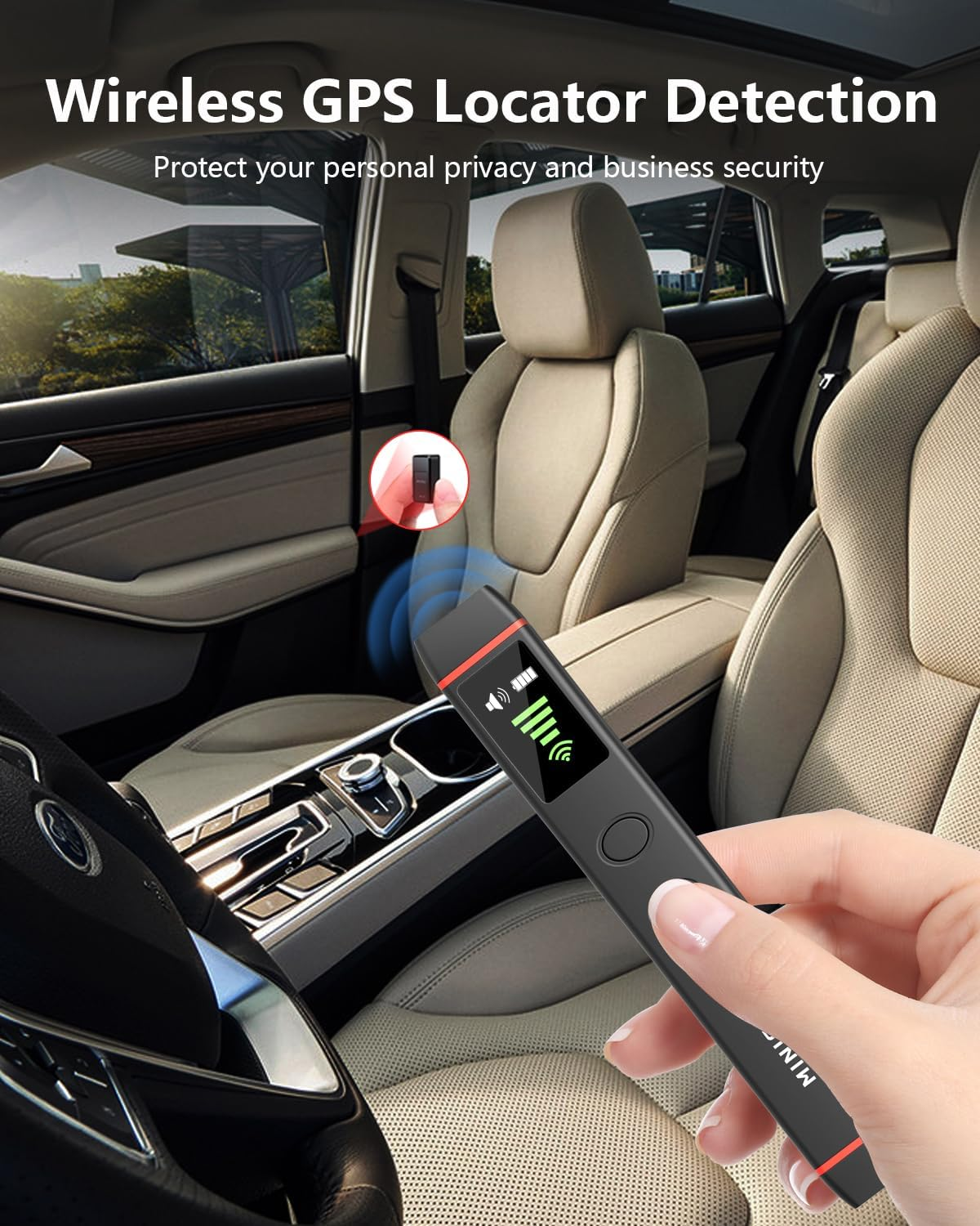 Mate M10 Hidden Camera Detectors, Bug Detector with Anti-Theft Alarm ...