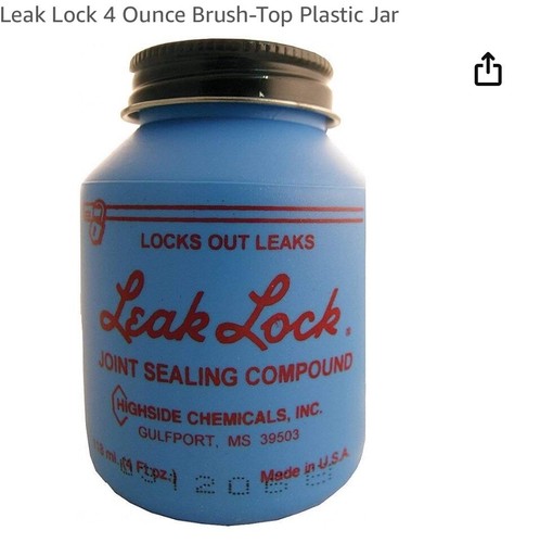 Lock Tite 4oz Sealant With Dauber Part #10004 For Metal & Plastic Fills ...