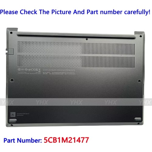 New Bottom D Cover Base Lower Case AL For ThinkPad E14 Gen5 21JK 21JL ...