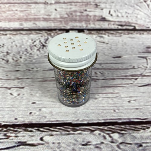 Vintage Dennison Razzle Dazzle Glitter Multicolor 3/4 oz Shaker ...